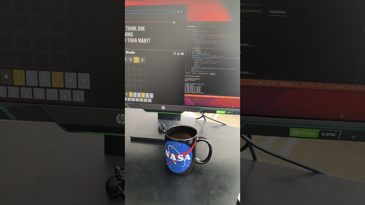 Python script that can play Wordle!