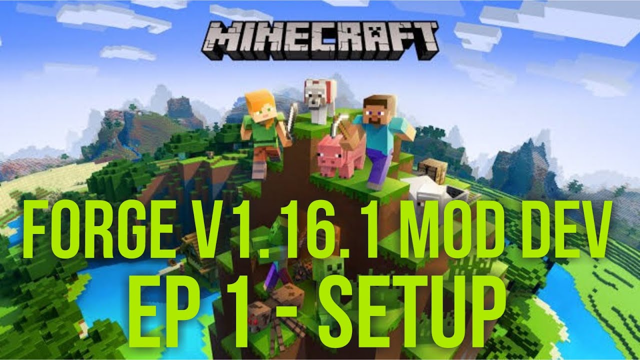 Minecraft 1.16.1 Modding Tutorial- Episode 1 - Setup