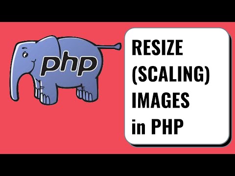 Resize (Scaling) images in PHP