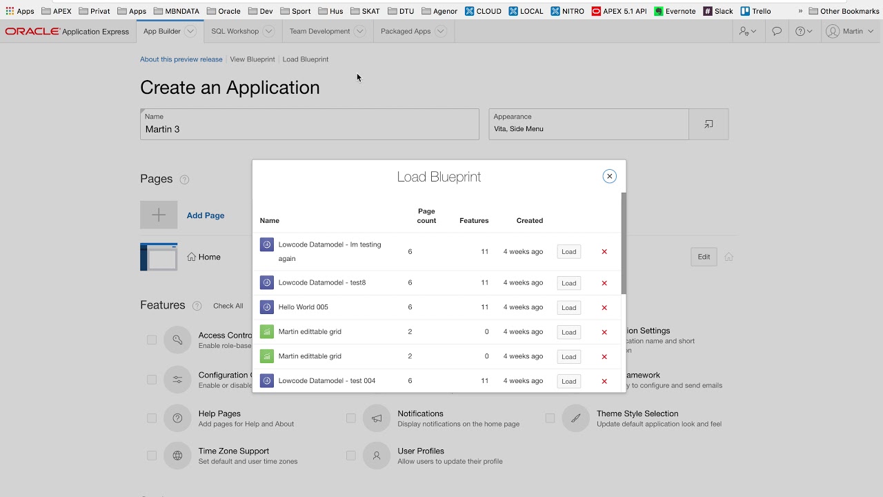 SQLDeveloper, LowCode and APEX