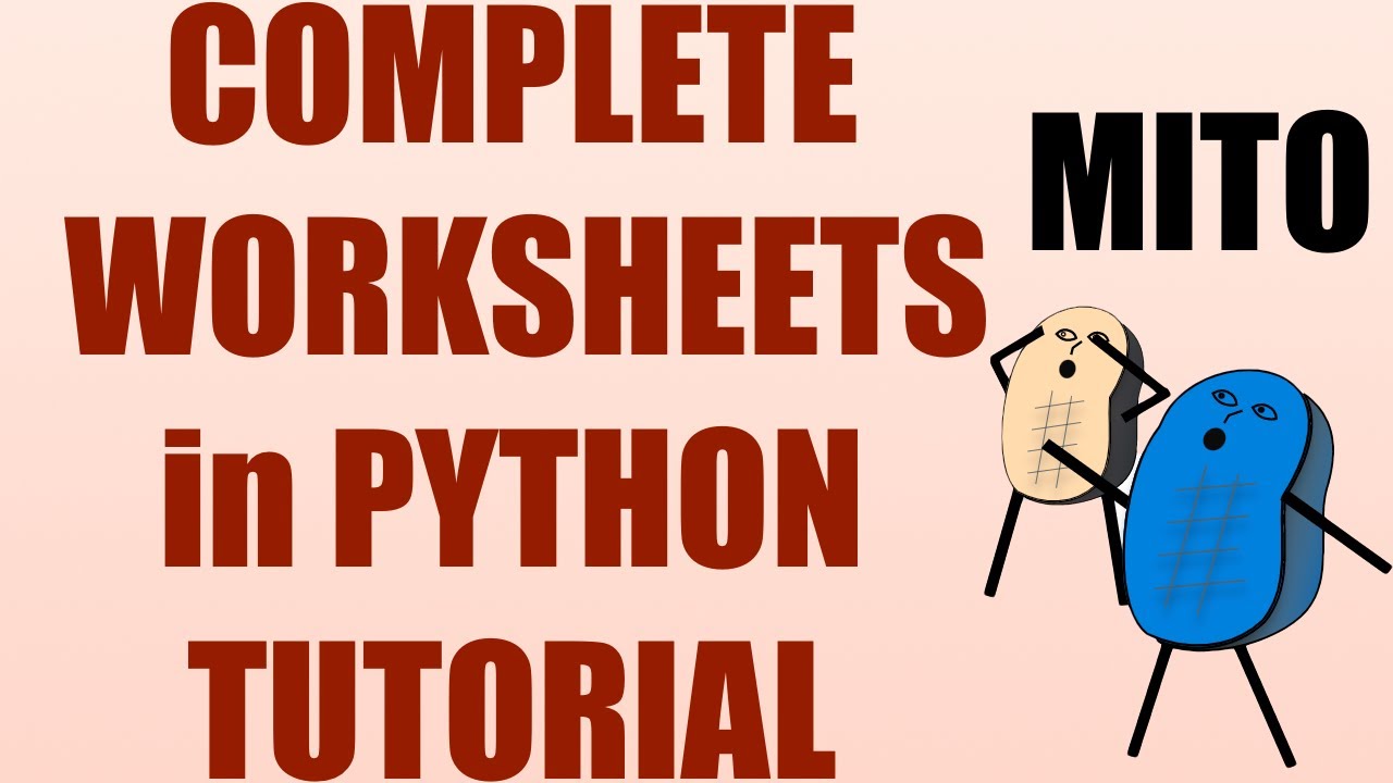 Create Excel-like worksheets in Python | Complete MITO Tutorial