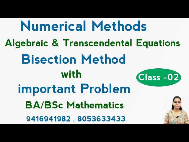 Understanding the Bisection Method: A Step-by-Step Guide | Galaxy.ai ...
