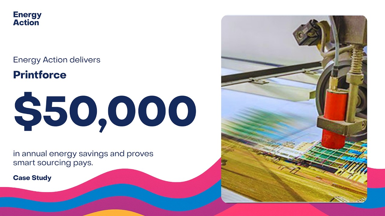CASE STUDY: Printforce Achieves 8–18% Electricity Savings and Improved Energy Visibility