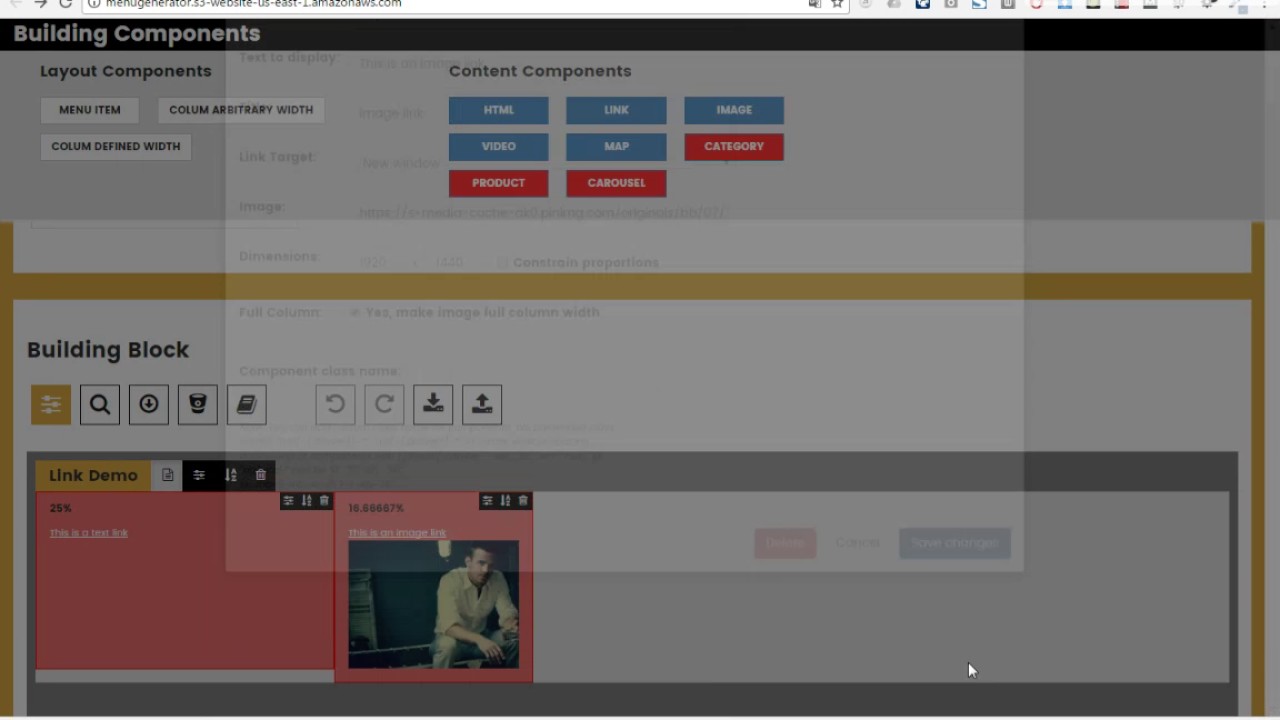 Bigcommerce Mega Menu - Linklist