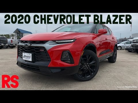 2020 Chevrolet Blazer RS V6: Start up & Review