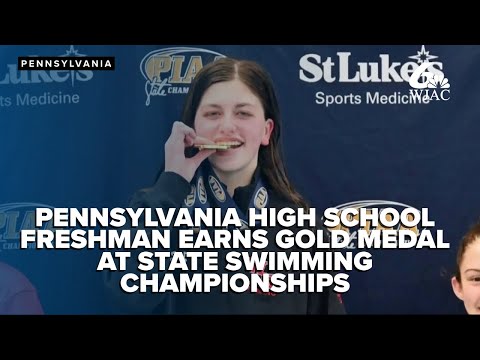 Pennsylvania Freshman Swimmer Earns State Title, Breaks Program Record ...