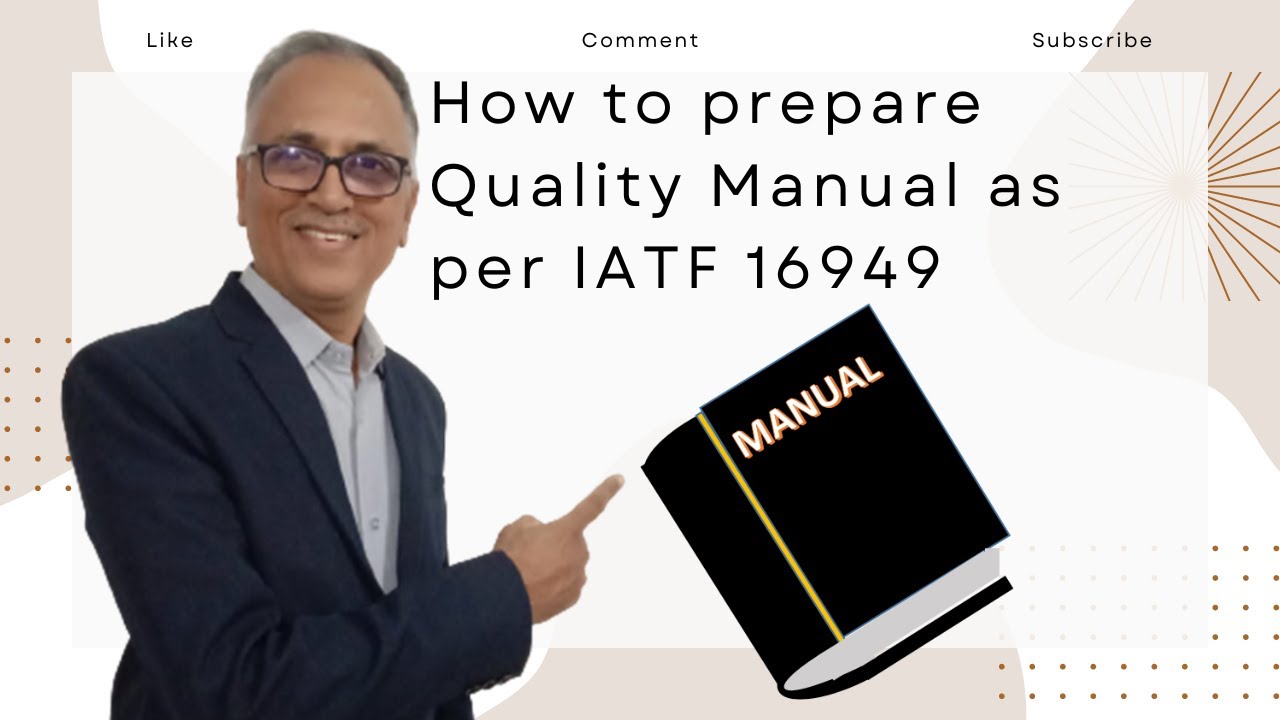 How to prepare Quality Manual for IATF16949  English
