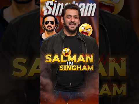 "Salman Khan's Epic Cameo in Singham Again – Must Watch!" 🎥🔥 #shorts #ytshotrs #salmankhan #singham3