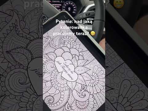 Nad jaką kolorowanką dla dorosłych pracujemy teraz? 😁
