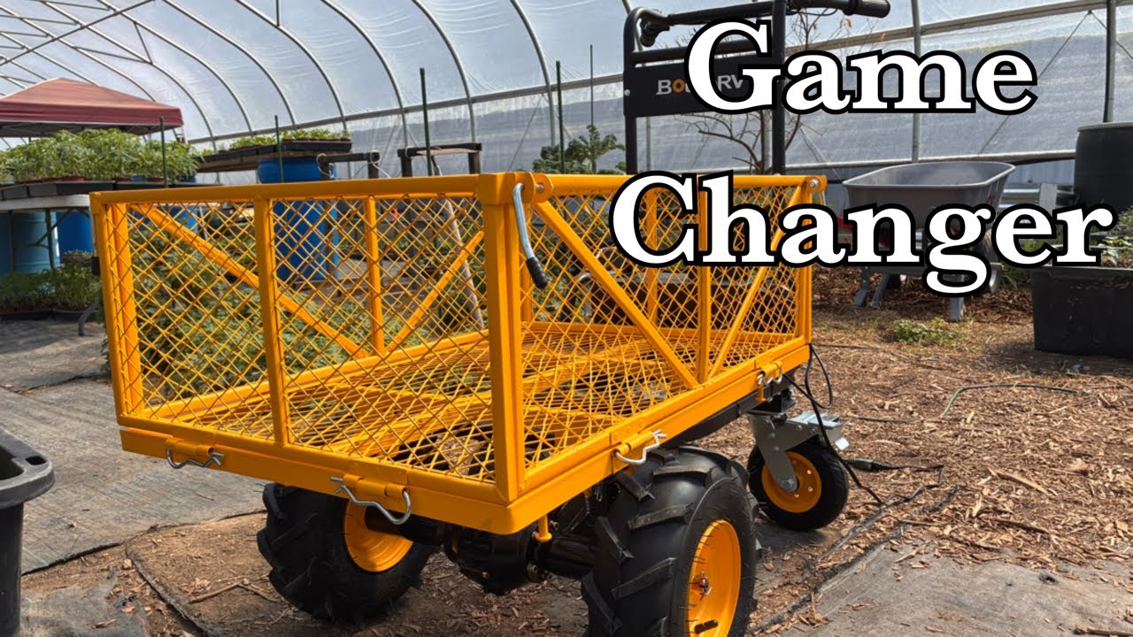 Back Saving Cart! BOUGERVGC 660. Game Changing!