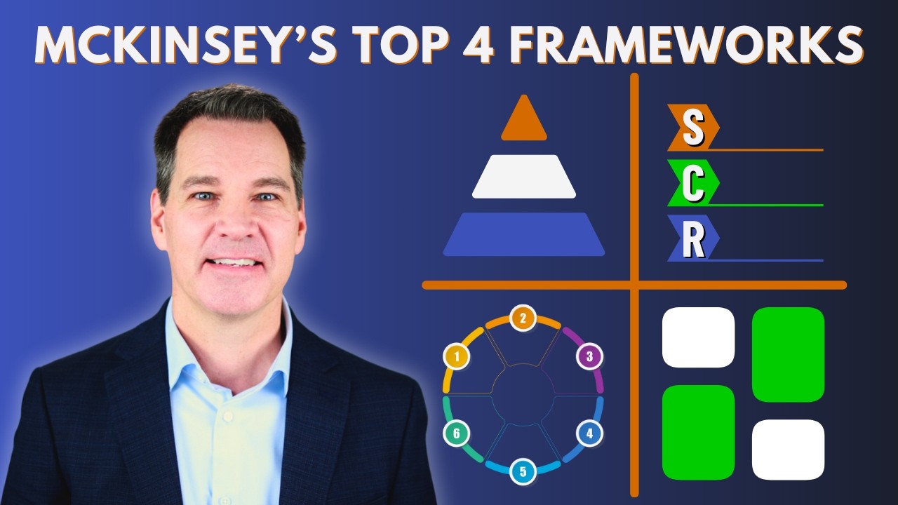 Top 4 McKinsey Consulting Frameworks Explained (mini-class)