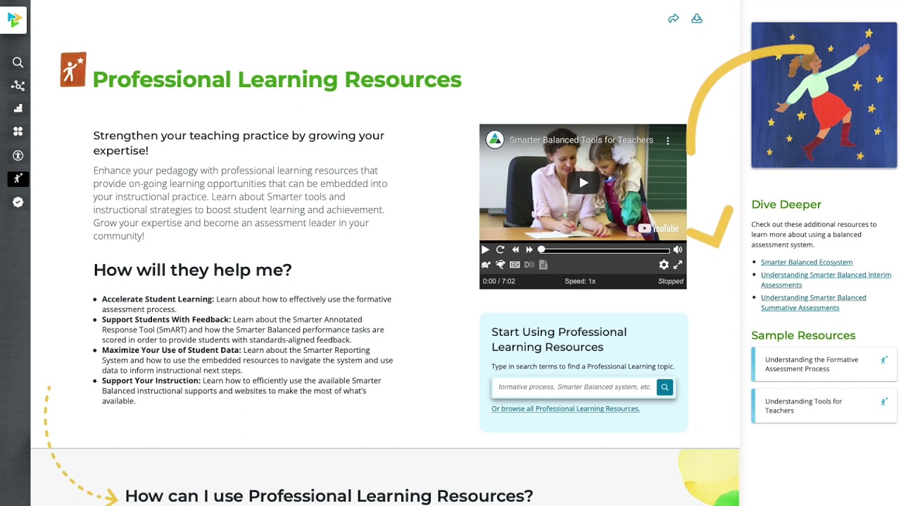 Quick guide to Professional Learning Resources