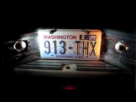 T10 168 194 LED SMD Light Bulb: Comparison with a standard 194 bulb [HD]