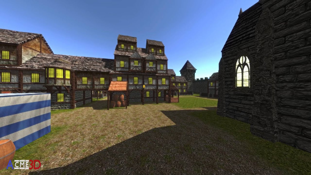 Medieval Buildings Kit - Unity Asset Store