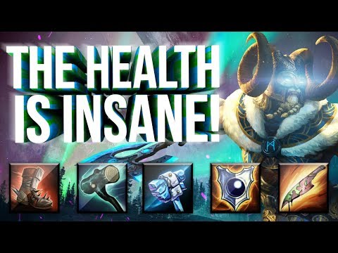 YOU HAVE SO MUCH HEALTH WITH THIS BUILD! - Smite