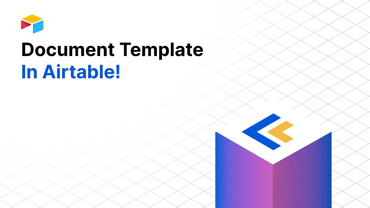 Create document template in Airtable | FlexiPage Tutorial | Airtable document automation