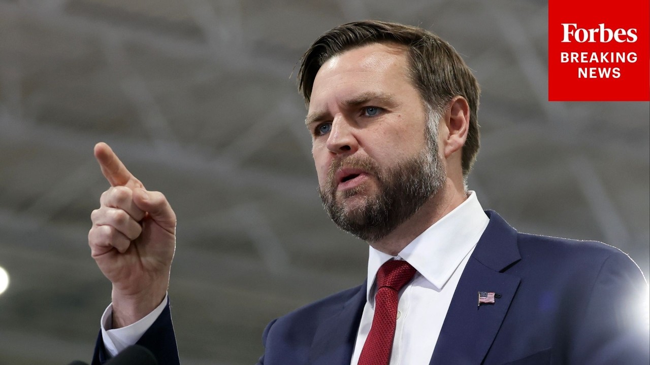 LIVE: JD Vance Gives Public Update On Efforts To Root Out Fraud