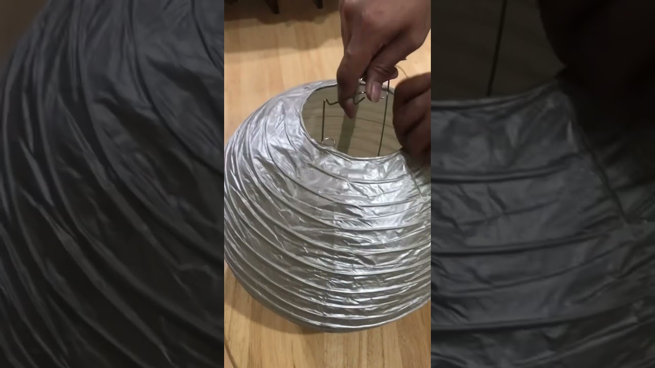 How To Assemble Paper Lantern #shorts  #howto #paper #paperlanterns #assemble #crafts #diy