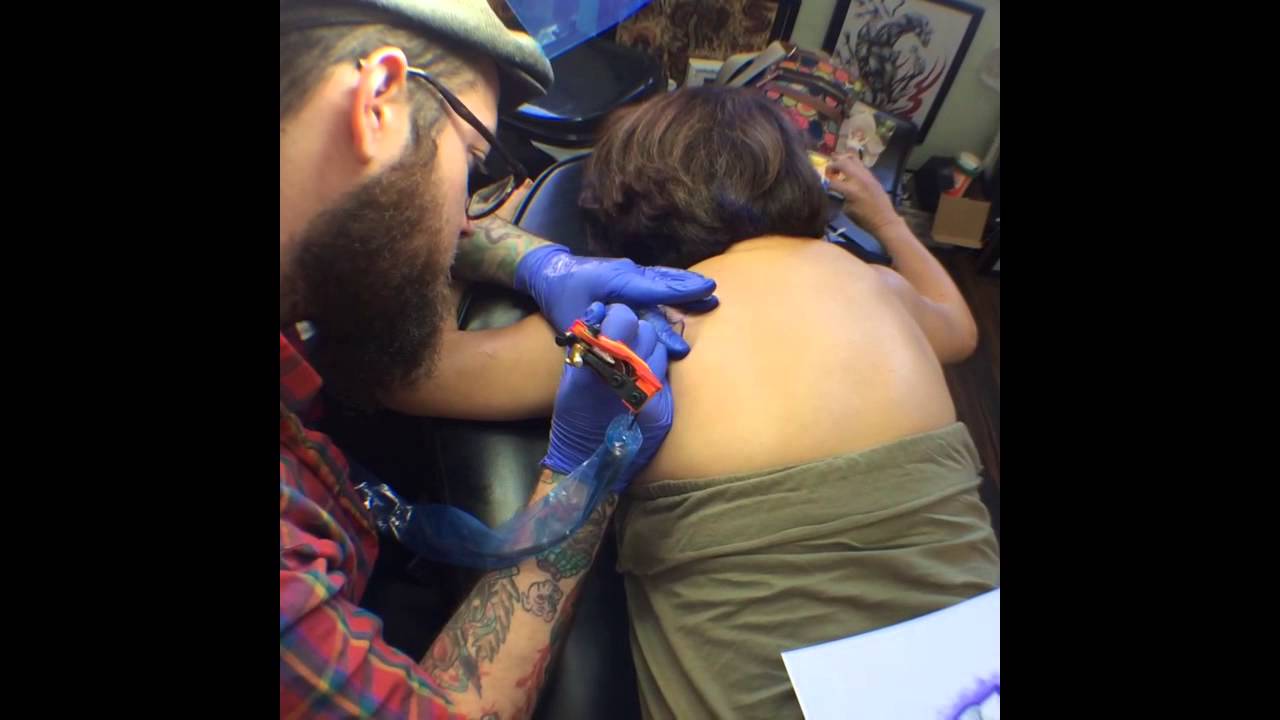 Sharon Gets Tattooed