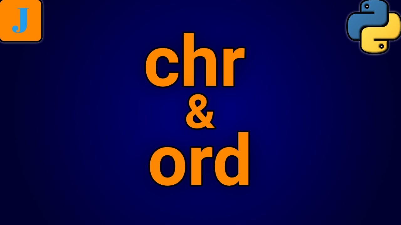 Python chr and ord