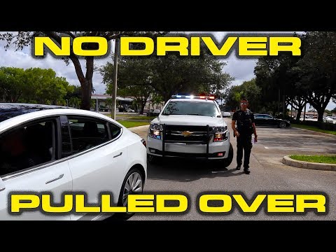 Guy Plays Around with Tesla Smart Summon, Police Pull Over Driverless ...