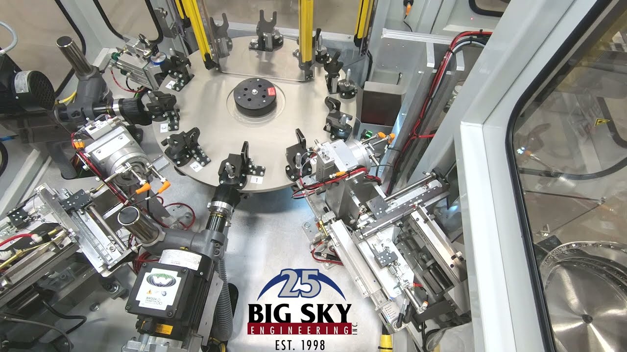 Rotary Indexing Assembly Automation