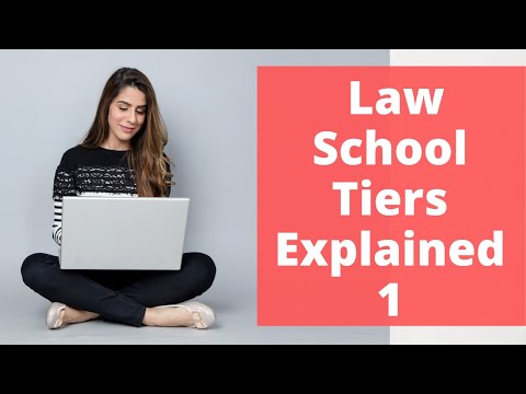 Law School Rankings And Tiers Explained. Tiers 1, 2, 3 and 4 and Their Career Difference. Part 1