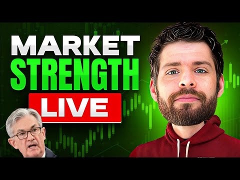 🔴WILL STOCK MARKET BREAK HIGHS? | JEROME POWELL SPEAKS | NEWS | LIVE TRADING