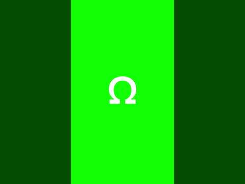 Omega Symbol Intro Short Edit #pi #animation #math #edit #shortedit