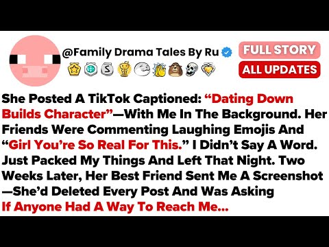 She Posted A TikTok Captioned: “Dating Down Builds Character”—With Me In The Backgr...- Best reddit