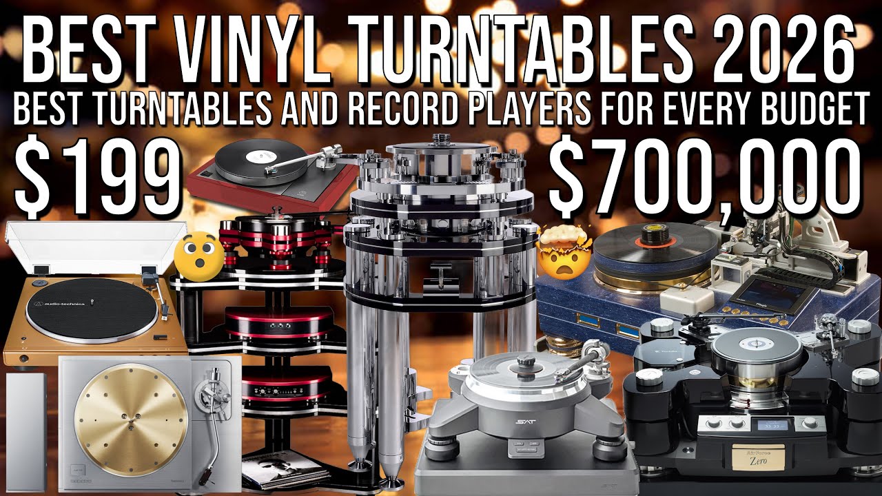 Best Vinyl Turntables 2026 | Top Turntables & Record Players — Budget to Ultimate - Audio | Hi-Fi 🔉🔝