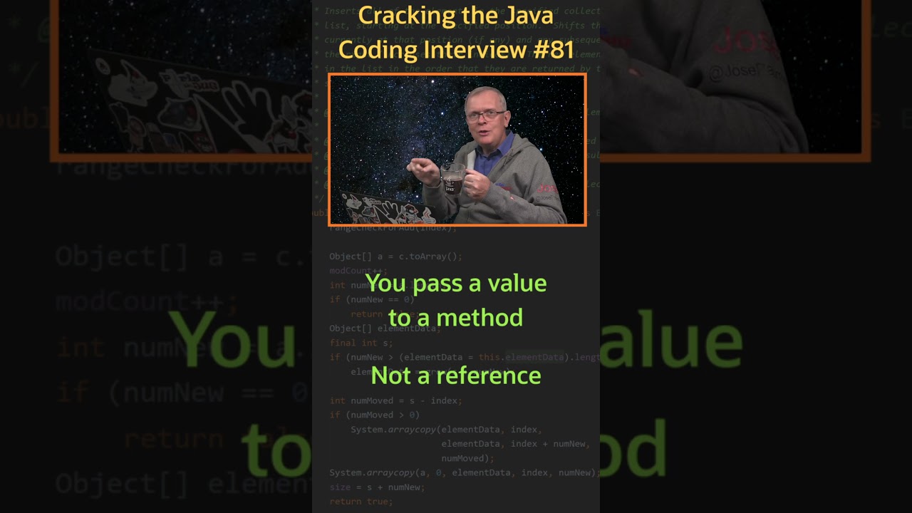 What does passing by value mean? - Cracking the Java Coding Interview