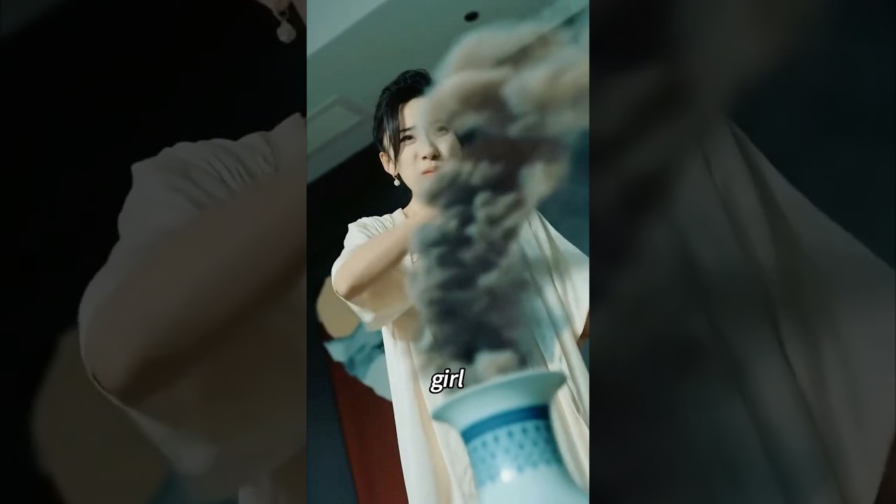 The girl connects to the ancient world through a vase and falls in love with a general.#shorts