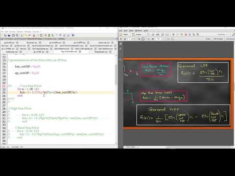DSP SCILAB 07: FIR DIFFERENT TYPES & MAGNITUDE RESPONSE