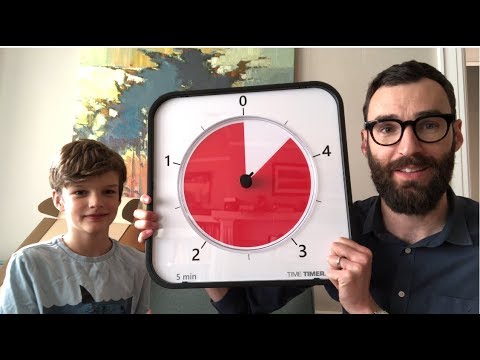 Jake Knapp Unboxes the Time Timer Max!