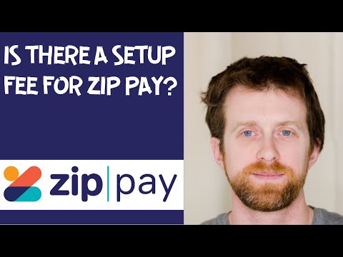 Is there a setup fee for Zip Pay?