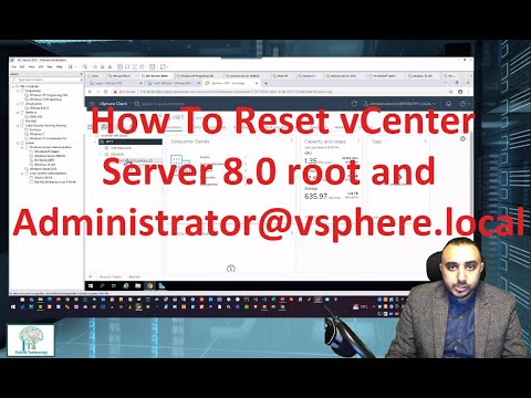 Lesson 19 How To Reset Password vCenter Server 8.0 root and Administrator@vsphere BY Eng Ahmed Ekram