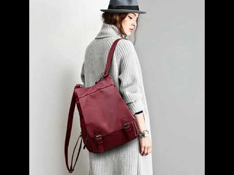 Sac à dos souple de grande capacité pour femmes
