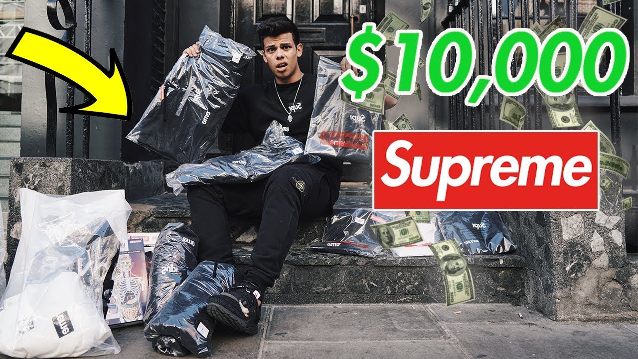 Supreme x CDG Drop I SPENT $10,000 *NO JOKE*