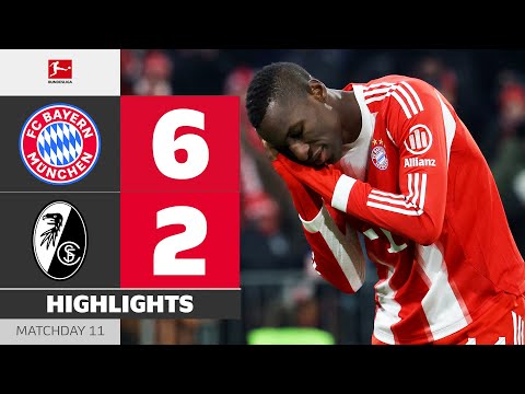 Estadísticas Bayern München vs SC Freiburg, Bundesliga Jornada 11