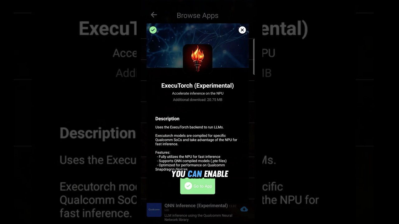 How to load PTE models (PyTorch ExecuTorch models) in Layla