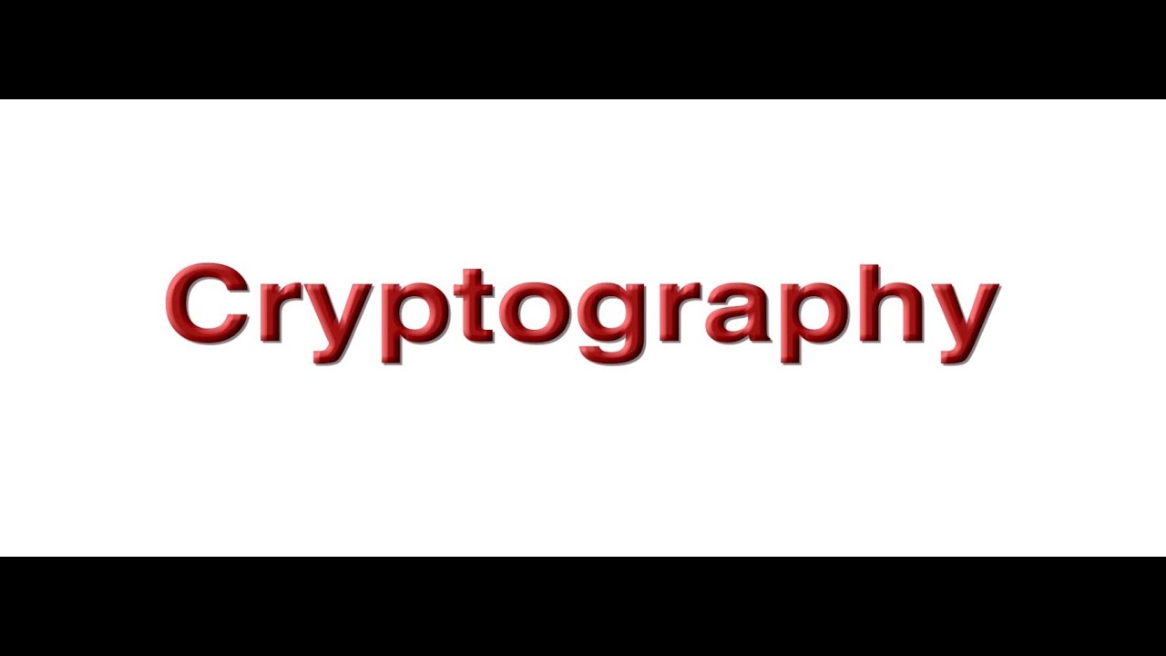 Unit 5: Cryptography