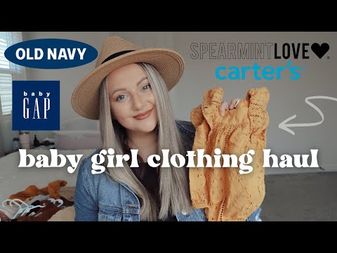 HUGE BABY GIRL CLOTHING HAUL 2022