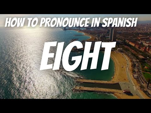 How to pronounce OCHO in Spanish - Learn how to say EIGHT in Spanish