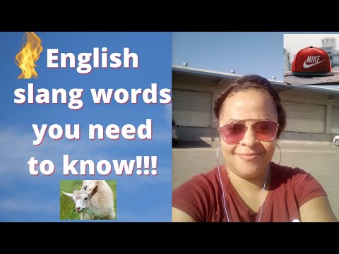 English slang words you need to know! π₯π