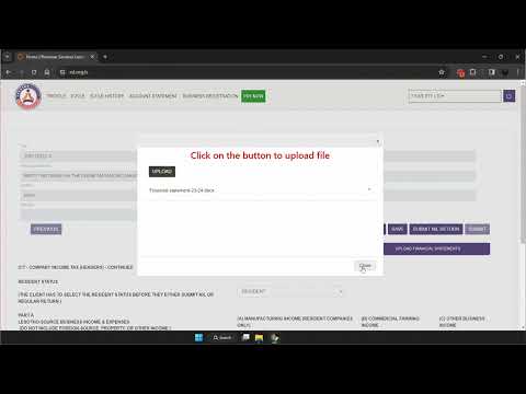 How to file company income tax return in e-Taxation platform