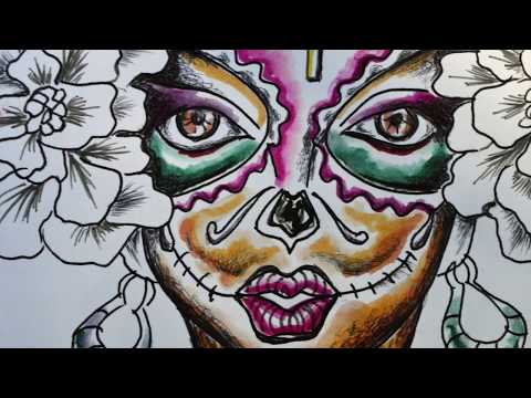 Corey Barksdale Art - The Day of the Dead is a Mexican holiday