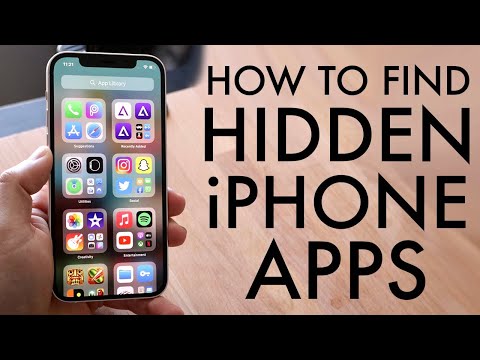 How To Find Hidden Apps On ANY iPhone! (2021)