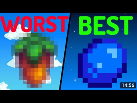 Every Stardew Valley Crop From Best To Worst