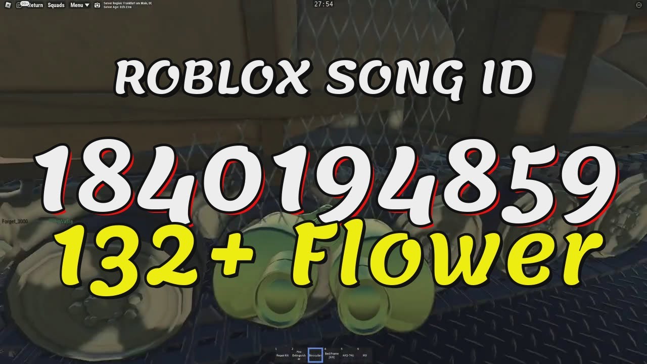132+ Flower Roblox Song IDs/Codes